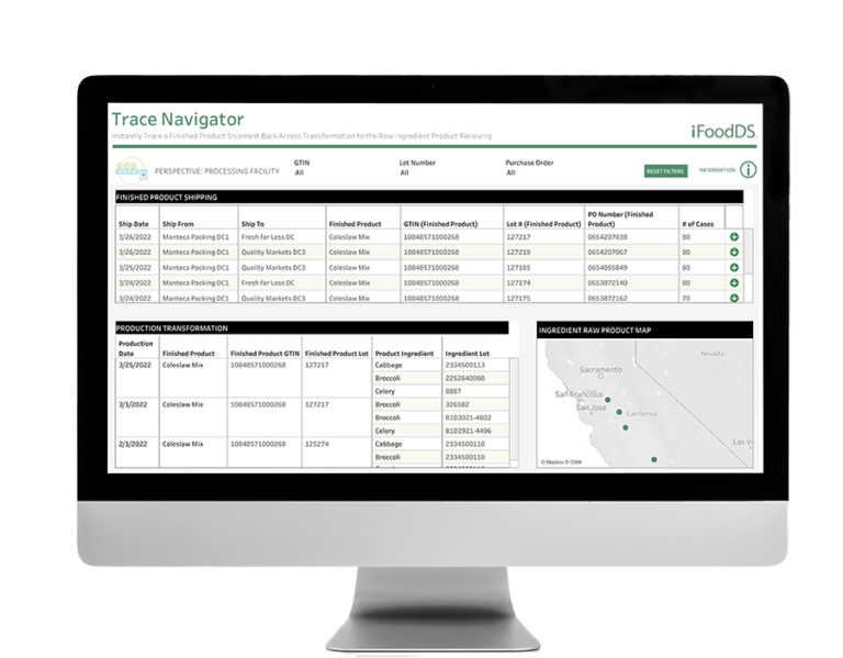 Food Traceability Software - iFoodDS